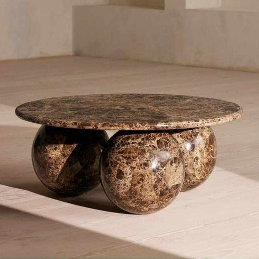 ACE Modern Marble Round Coffee Table – Radical Homes