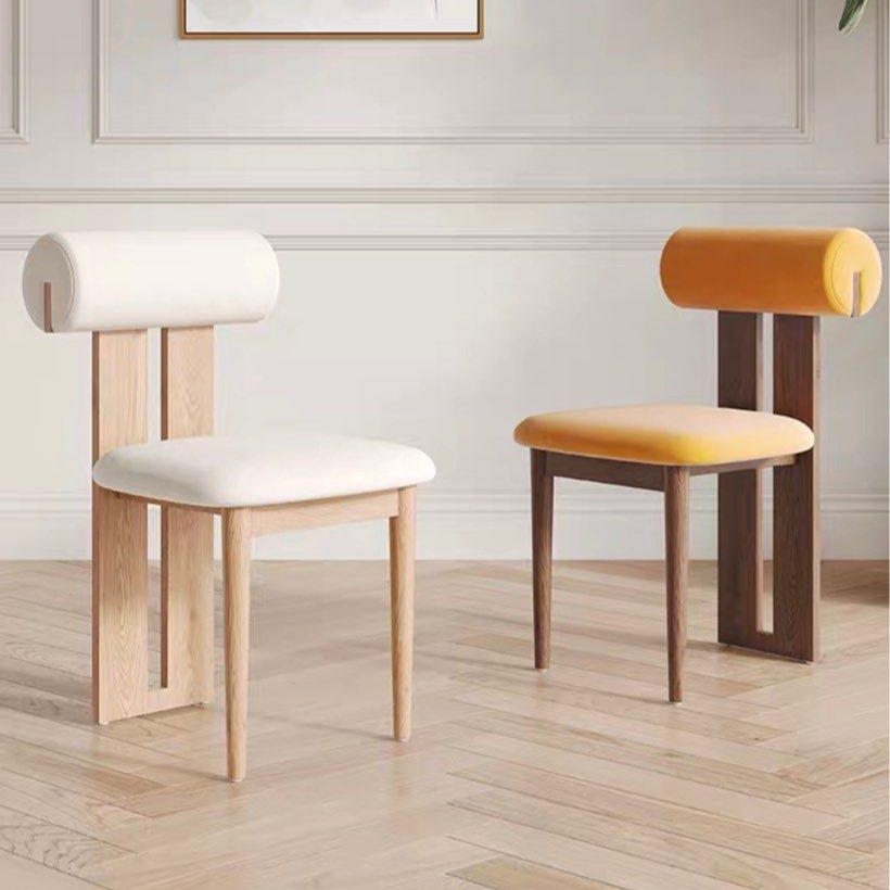QUARK Modern Pine Wood Dining Chair – Radical Homes