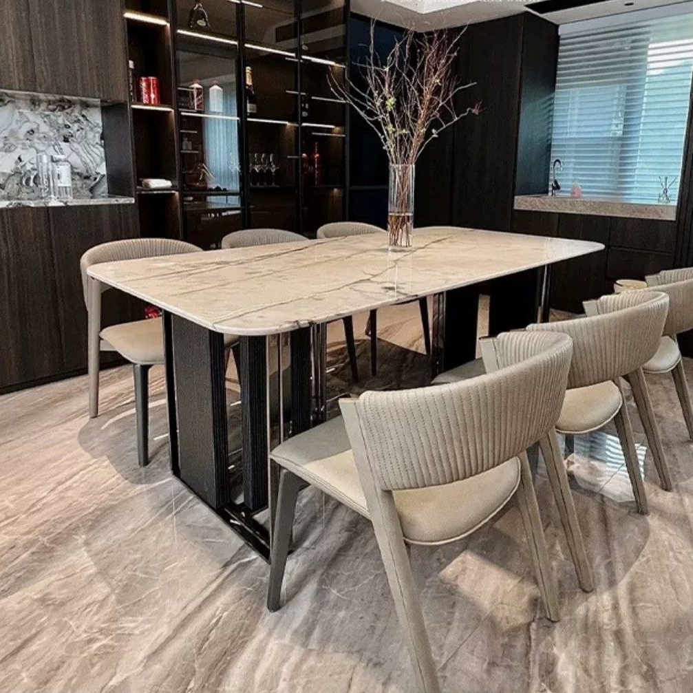 ANGULO Modern Marble Dining Table – Radical Homes